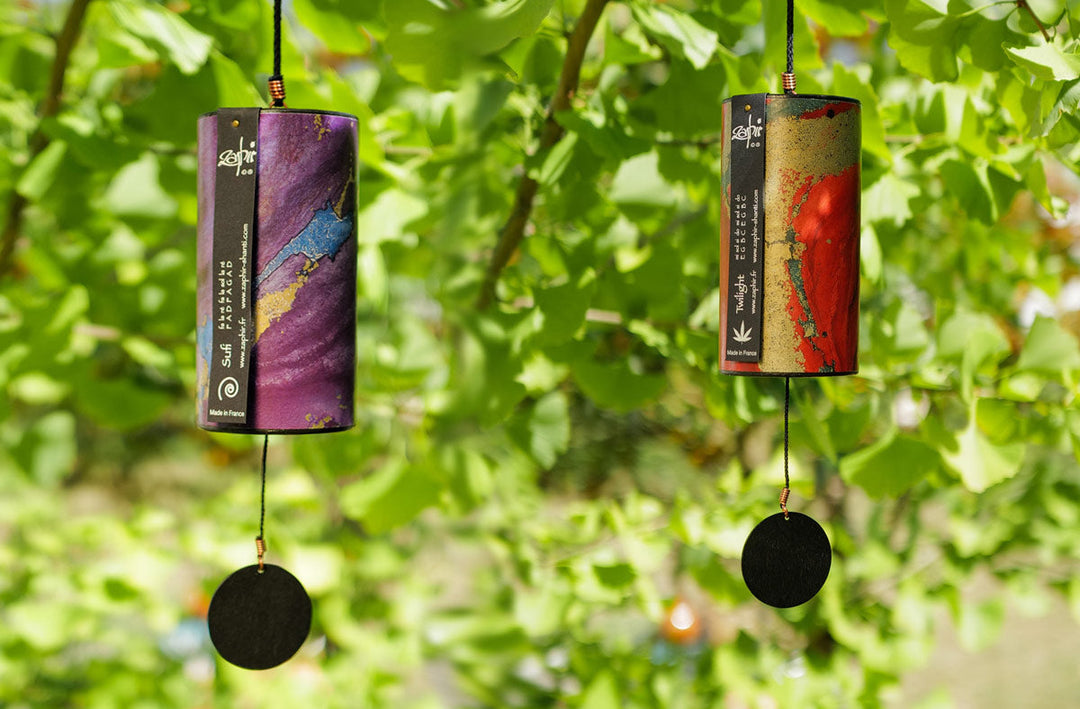 Zaphir Intermediary & Autumn Chime Set - Sufi & Twilight – gaiachimes.co.uk