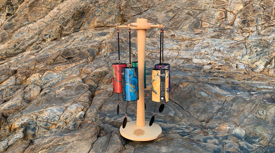 Flower of Life Wind Chime Stands. Custom made Gaiachimes 180-Day ...