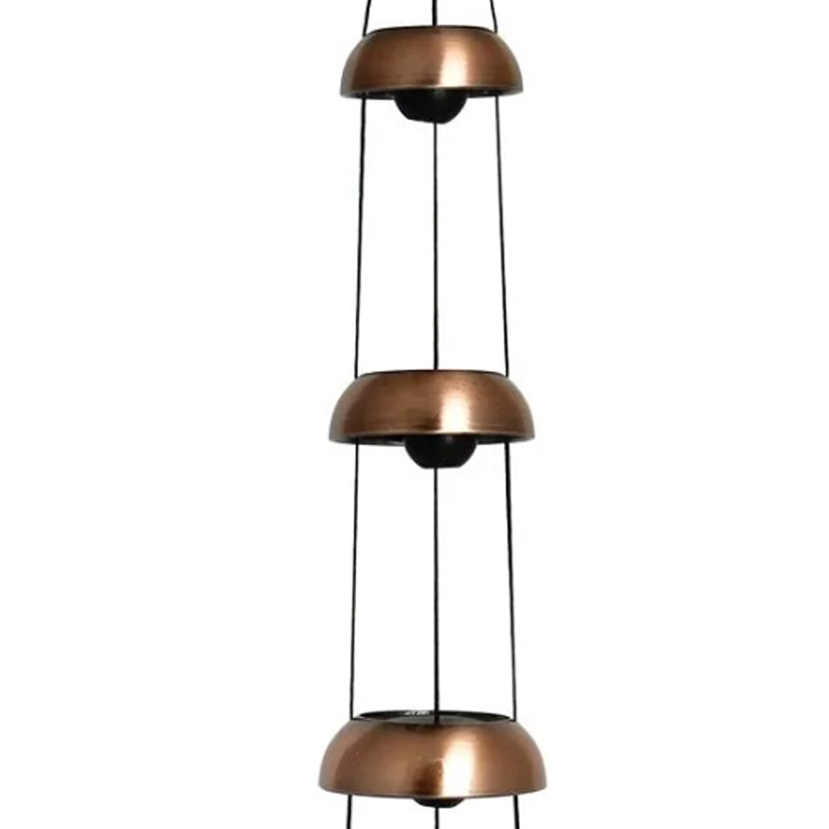 Woodstock Temple Bells - Quintet Copper 81cm – gaiachimes.co.uk